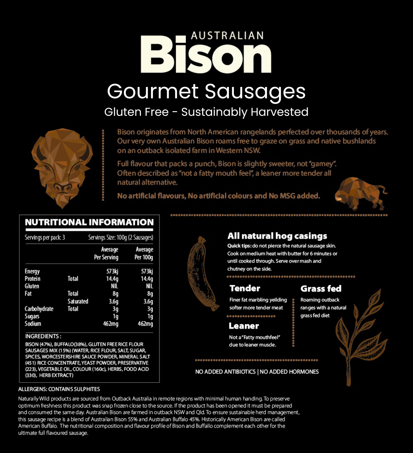 Naturally Wild | Australian Meat Wholesaler – Naturally Wild ...
